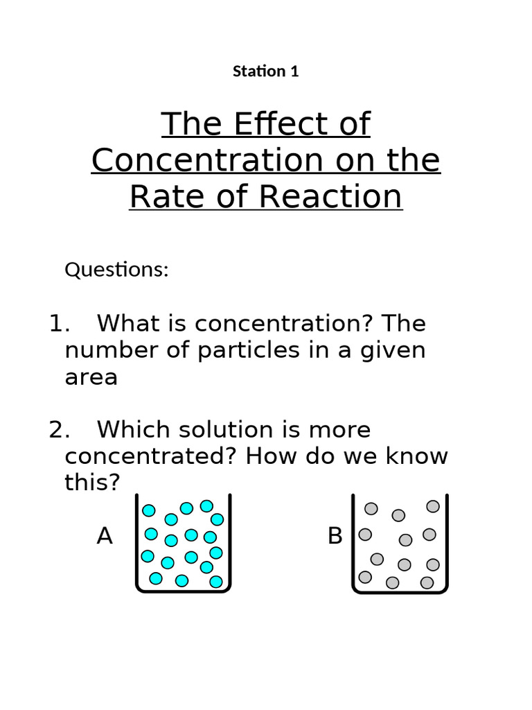 Factors Affecting Reaction Rates | PDF | Reaction Rate | Change