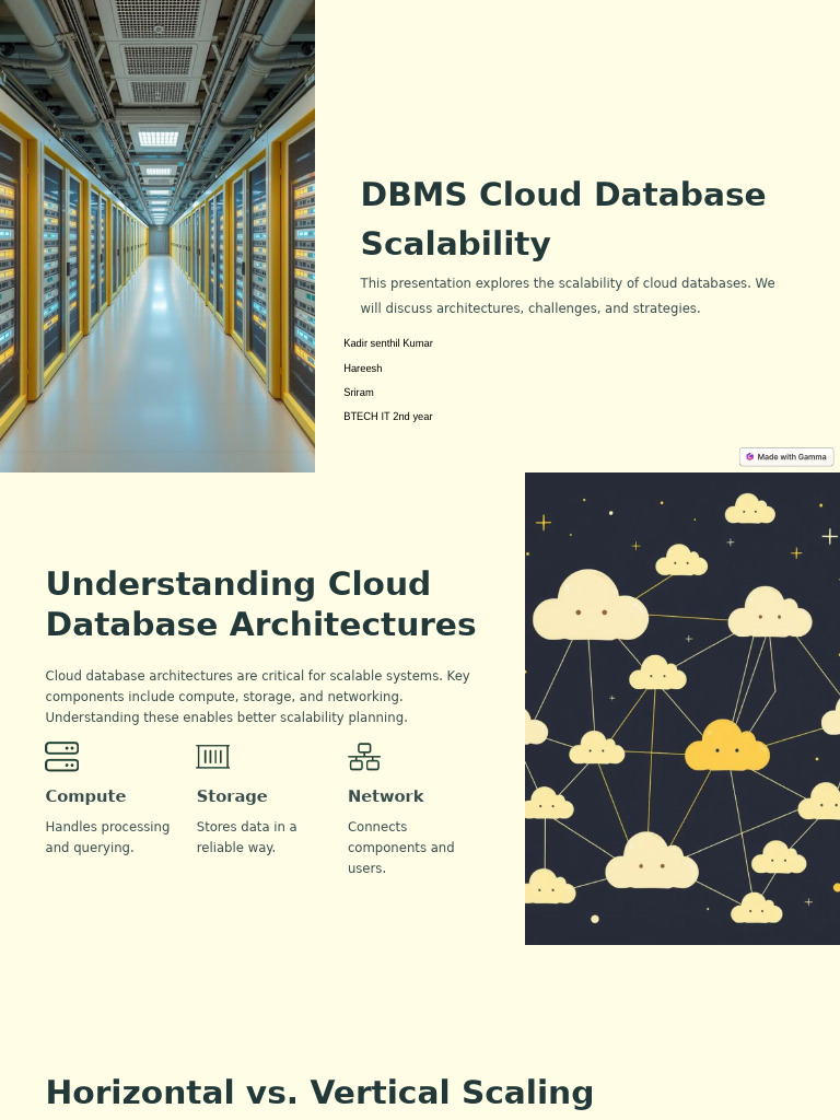 Cloud Database Scalability Strategies | PDF | Scalability | Databases