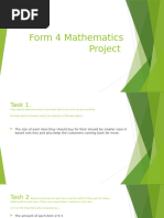 O Level Mathematics Project Topics | PDF | Area | Mathematics