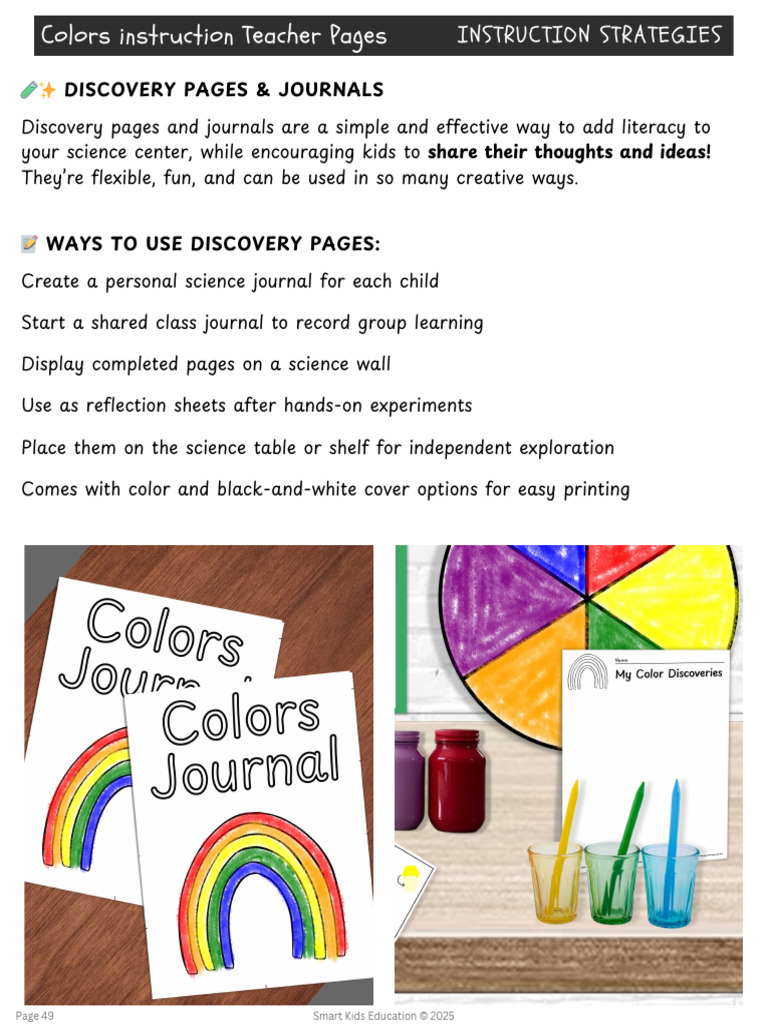 Let's Learn Colors know about color | PDF