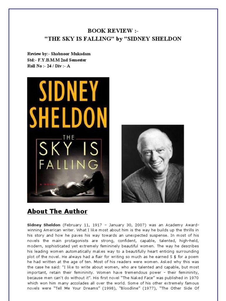 The Sky Is Falling Book Review. | PDF