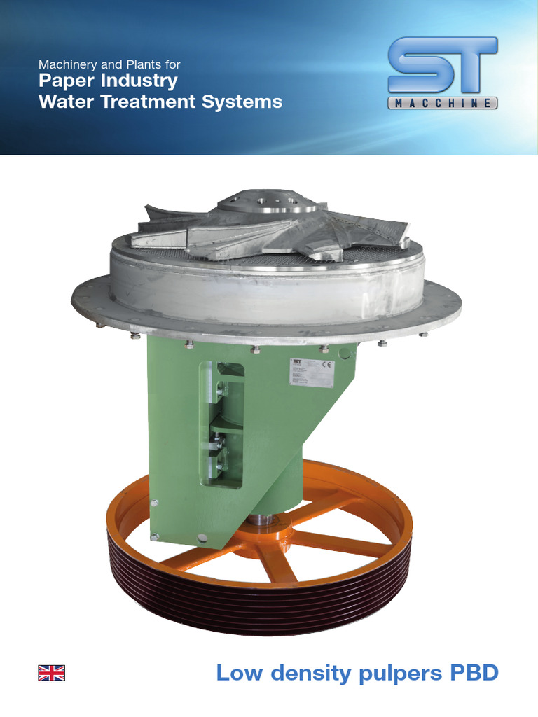 01 Low Density Pulpers PBD | PDF