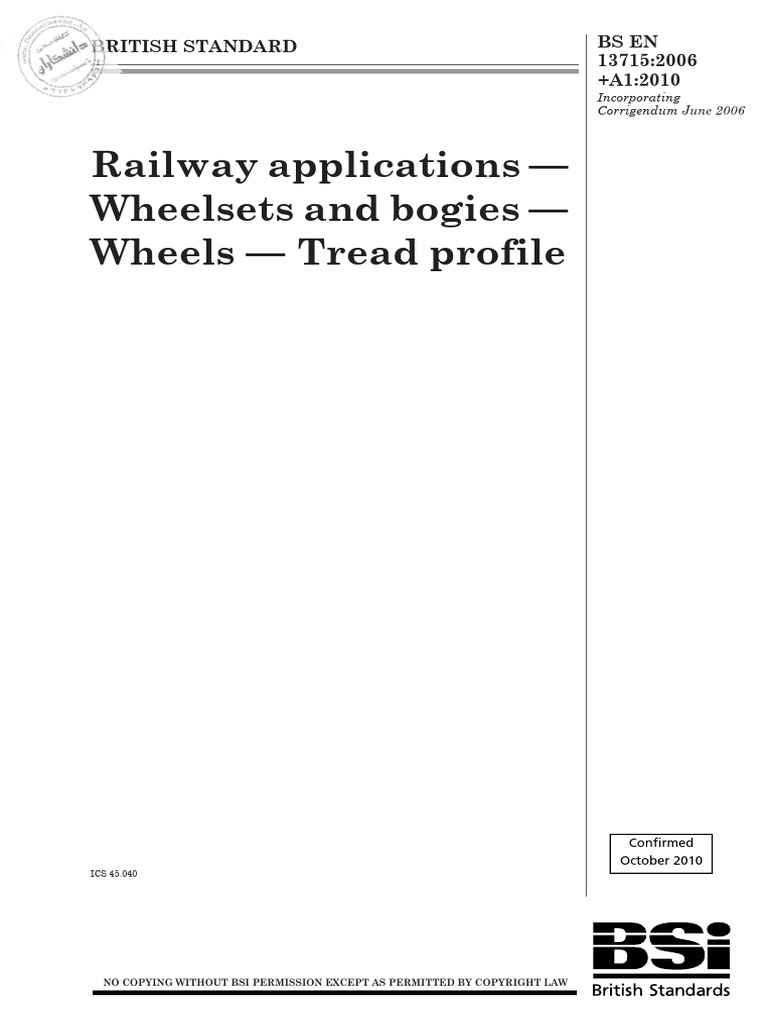 EN 13715:2006+A1:2010 Overview | PDF | European Union