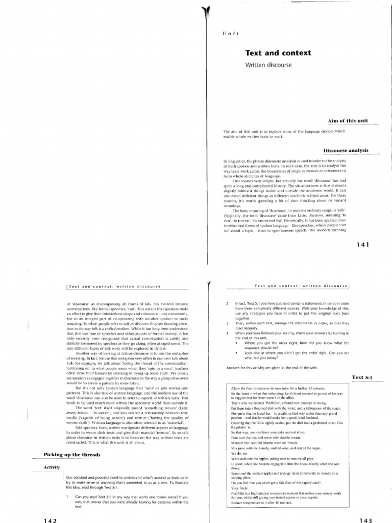 Carter et al., Unit 5 | PDF