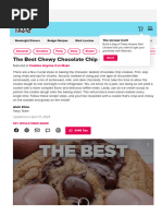 Vintage Chocolate Chip Cookies Recipe BBC Good Food | PDF | Baking | Foods