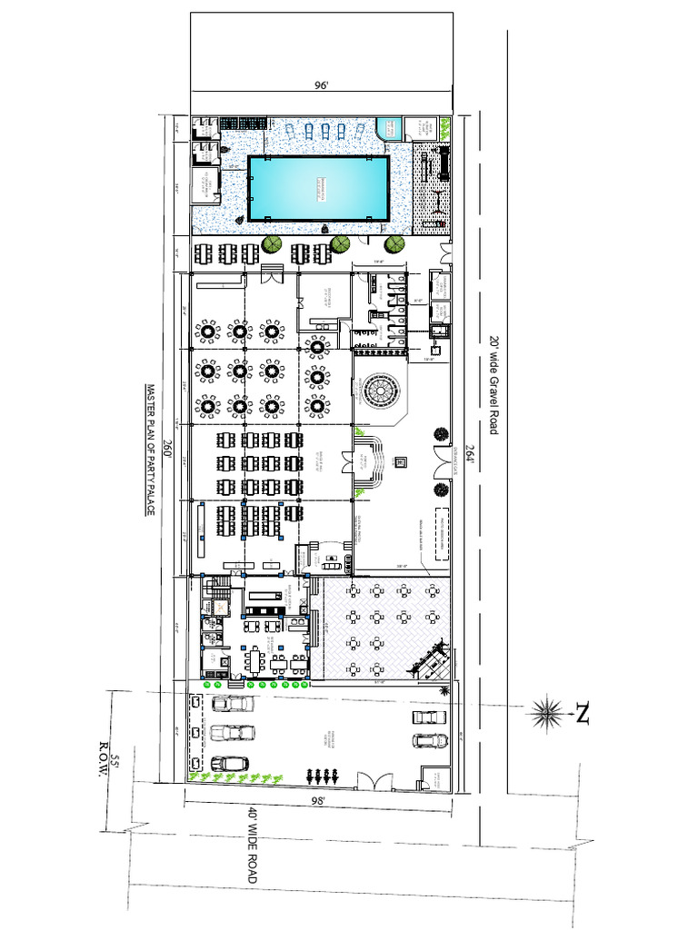 Revised Master Plan - Banquet Hall - Arjundhara | PDF | Leisure Activities | Home