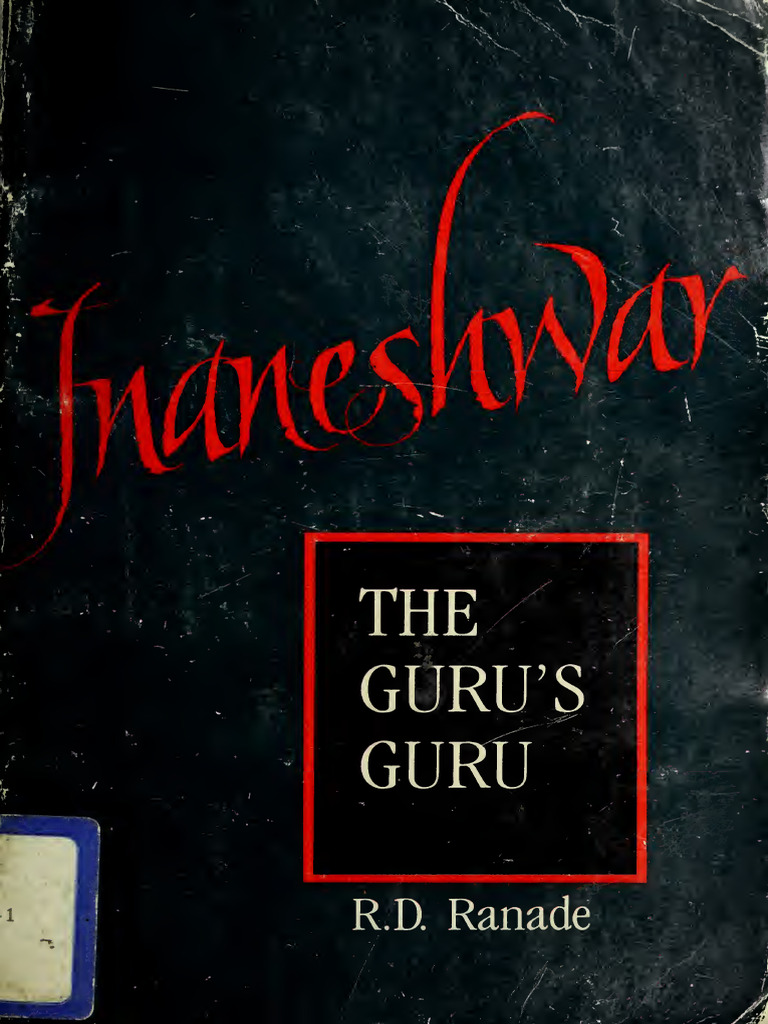 Jnaneshwar - The Guru's Guru - Ramchandra Dattatraya Ranad | PDF ...