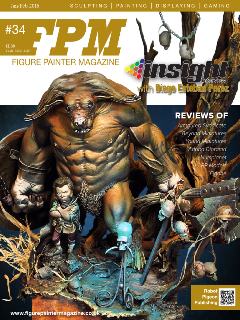 Figurine Painter Magazine numéro 34 | PDF | Paintings | Stairs