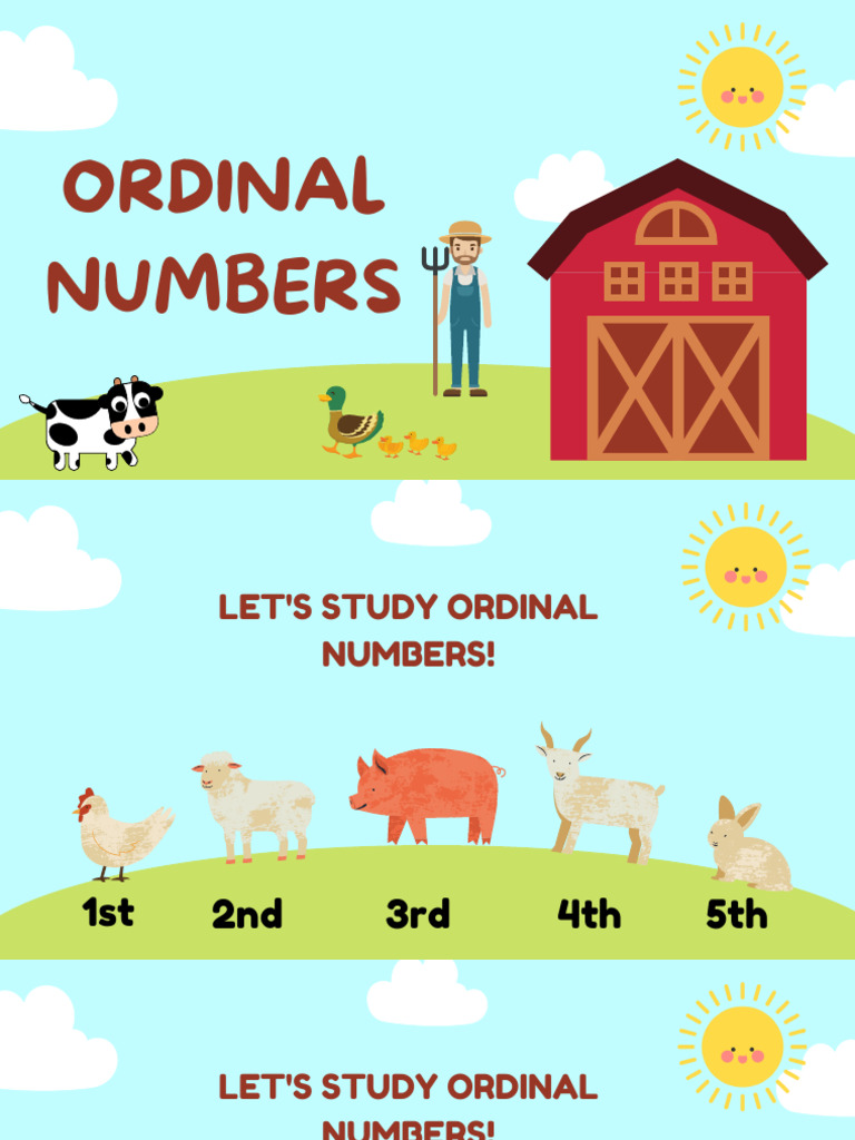 Ordinal Numbers | PDF