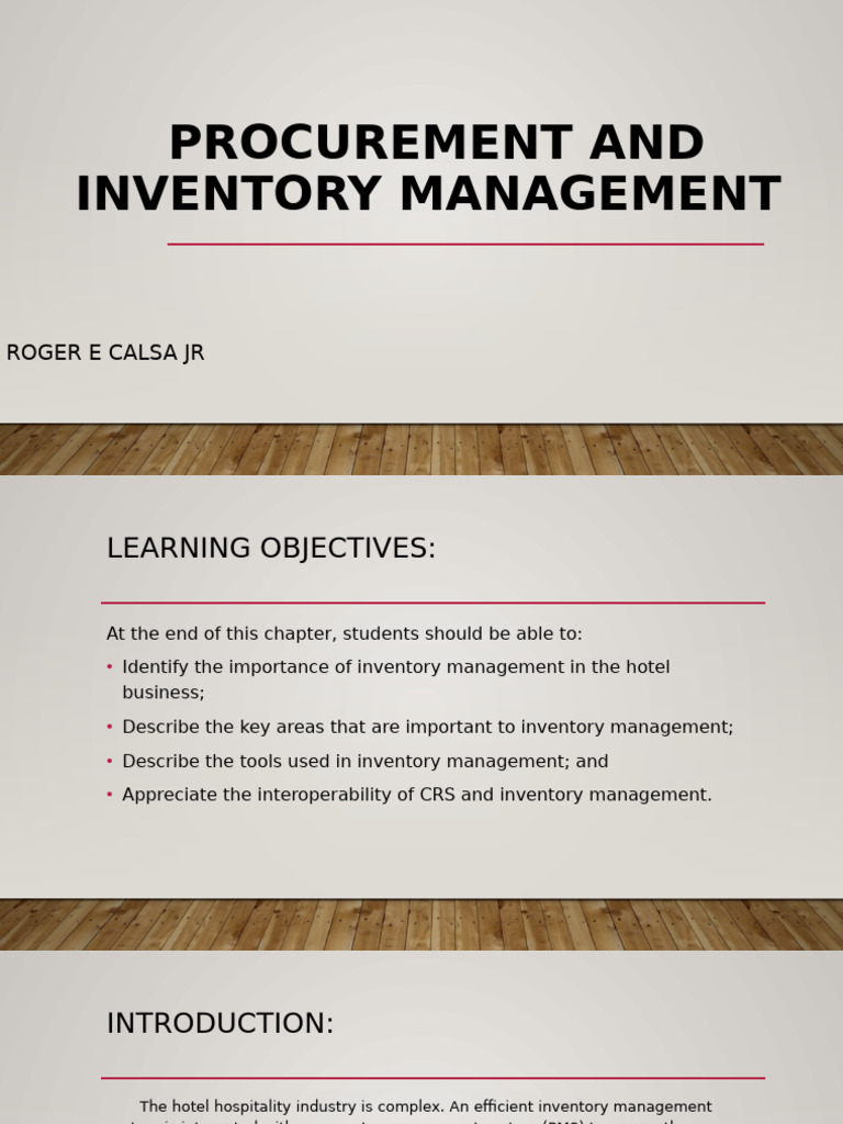 Business | PDF | Inventory | Procurement