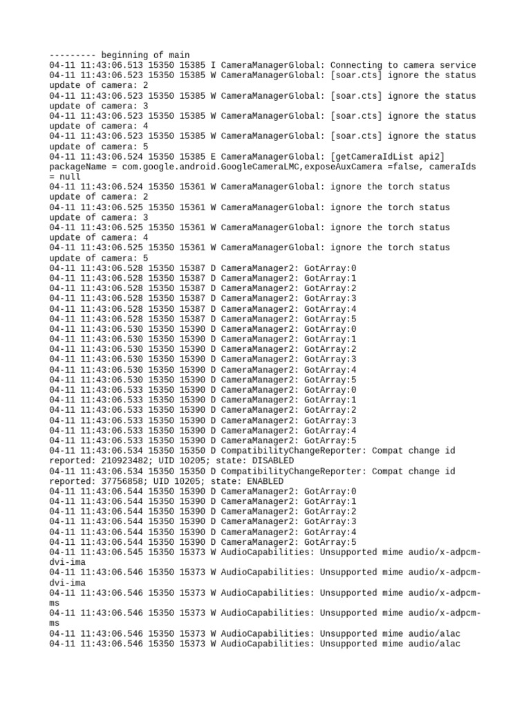 Log Cat 1744360986450 | PDF | Computer Architecture | Software Engineering