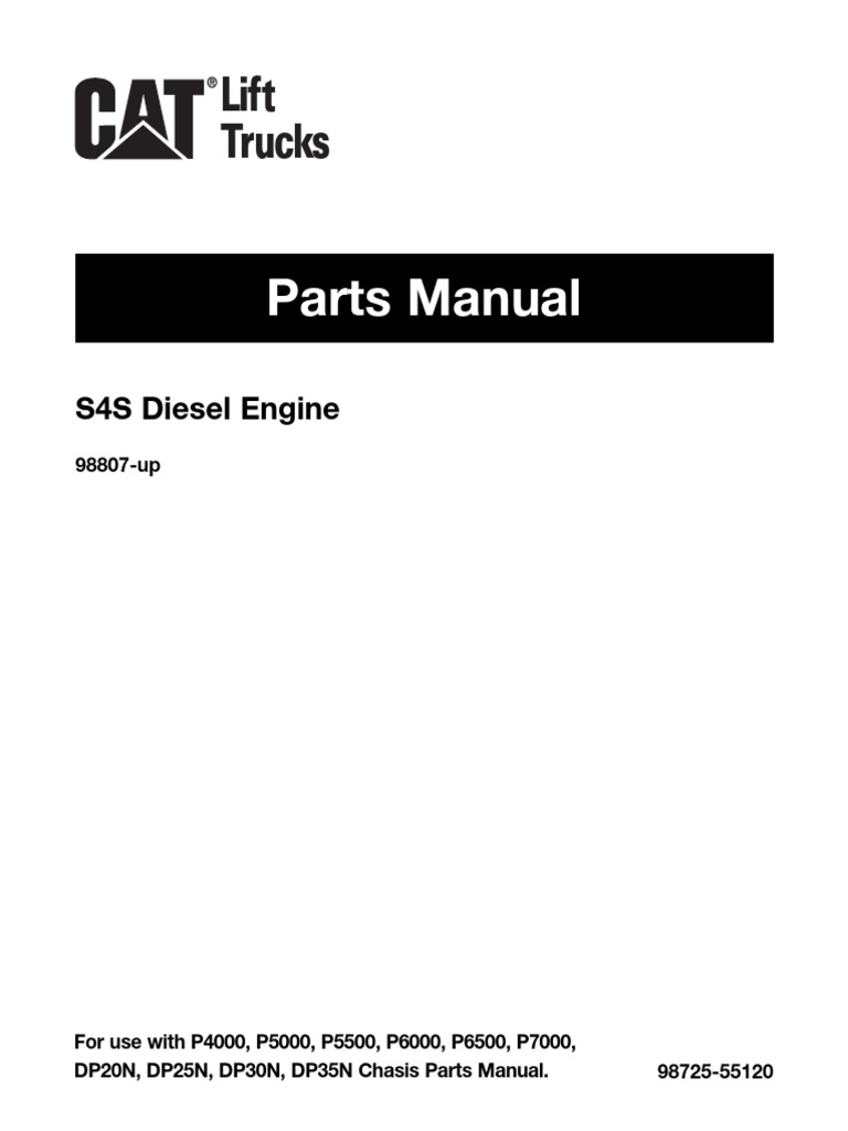Parts Manual DP30-35 S4S Engine - 2018 | PDF