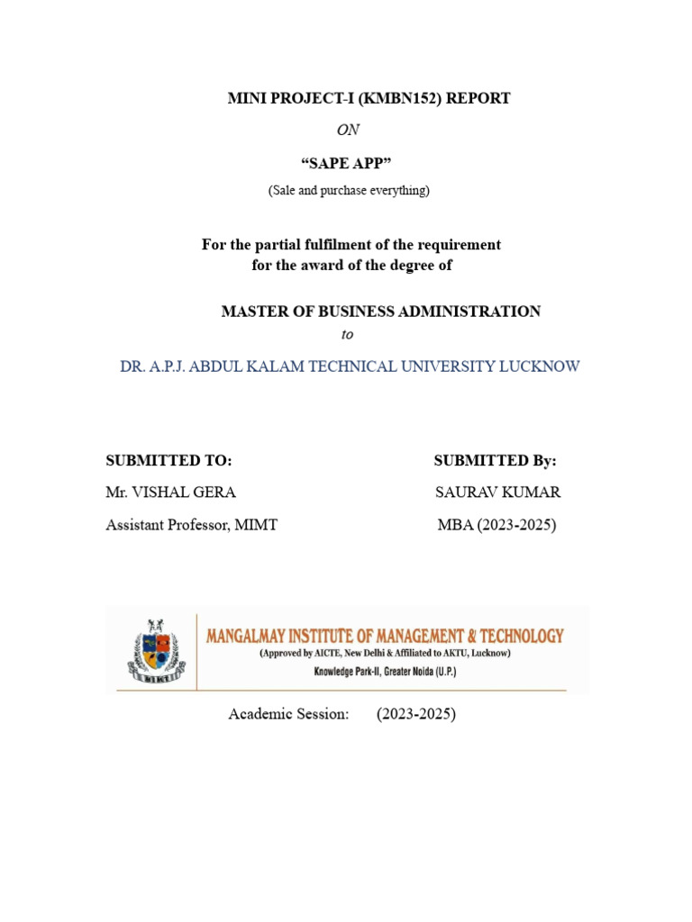 saurav mini project | PDF | Feasibility Study | Online Shopping