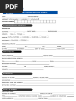 Bida Application Form | PDF
