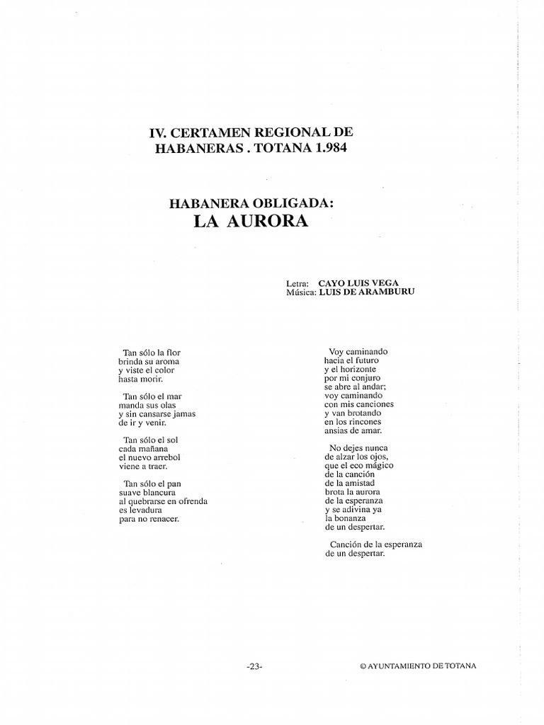 1984 - La Aurora | PDF