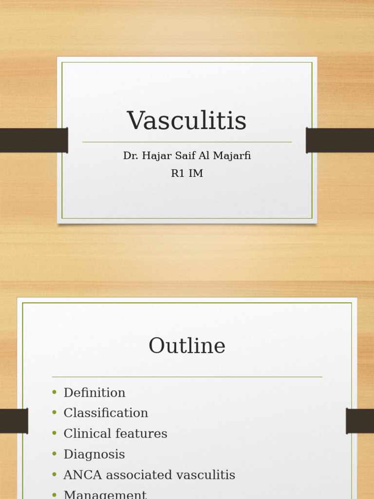Vasculitis | PDF | Immunology | Clinical Medicine
