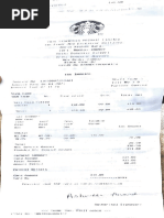 Laundry Bill Format 01 | PDF