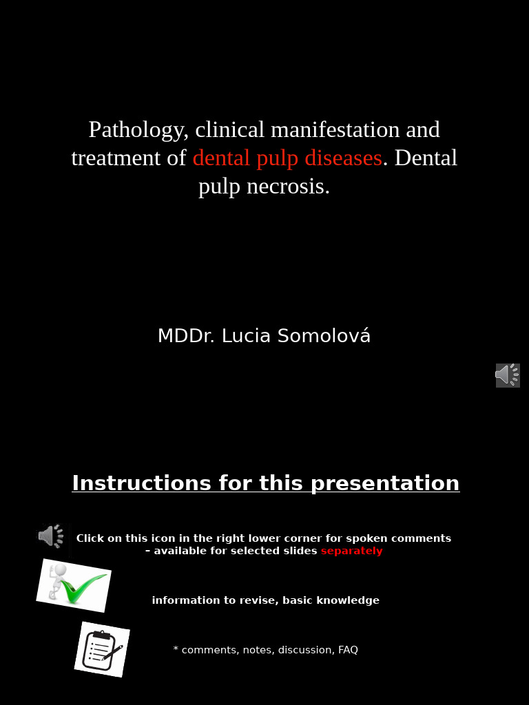 Pulp Diseases. Pulp Necrosis. | PDF | Mouth | Dental Anatomy
