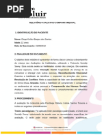 Modelo de Relatório Devolutiva Psicoterapia | PDF | Sociologia ...