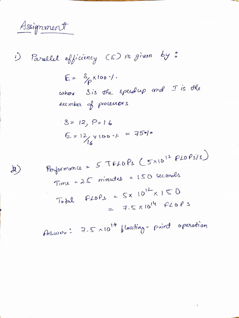 HPC Assignment | PDF
