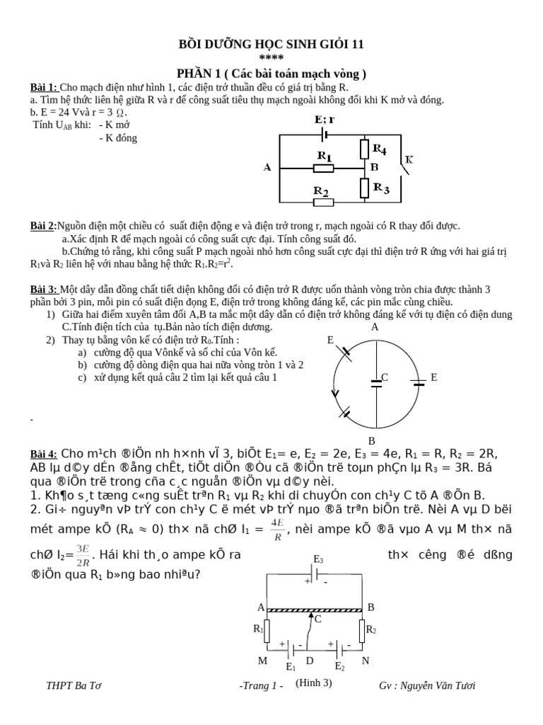 Boi Duong HSG Ly 11 | PDF