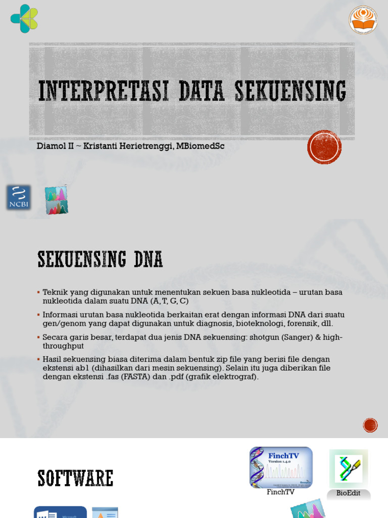 DiaMol II (Teori) - Interpretasi Data Sekuensing | PDF
