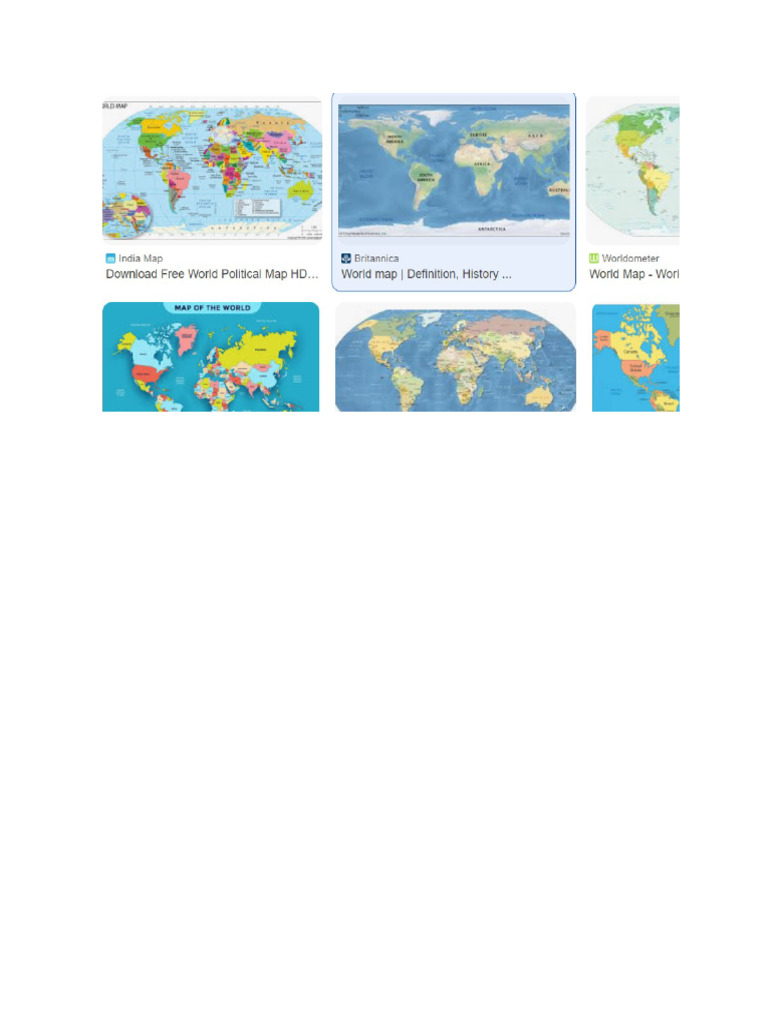 World Map | PDF