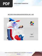 WKF Kumite Competition Rules 2024 | PDF | Referee | Clothing