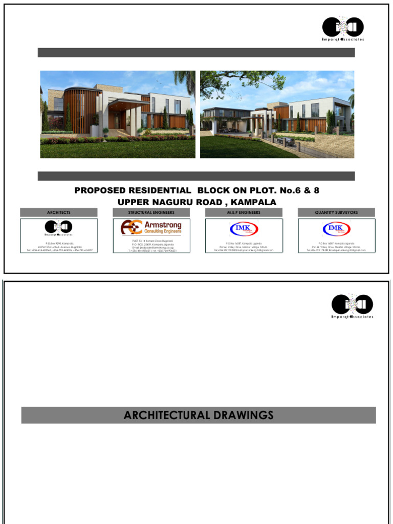 Rajbir-Plot 6&8 Naguru Road Villa (1409643031) | PDF | Architectural ...