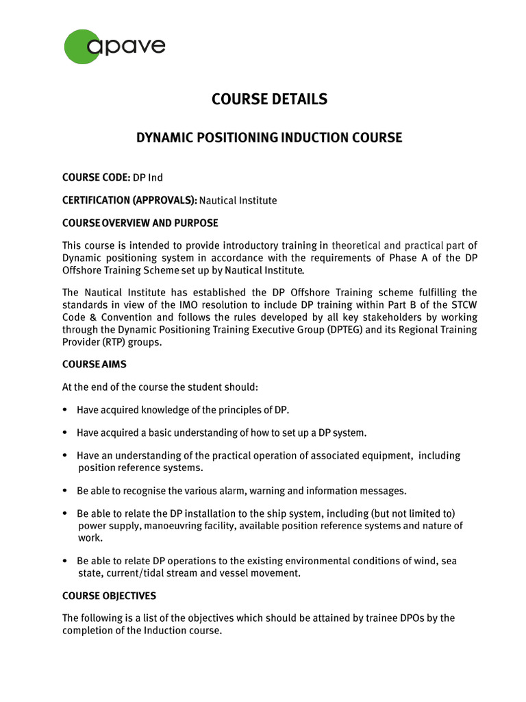 DP Induction Course | PDF