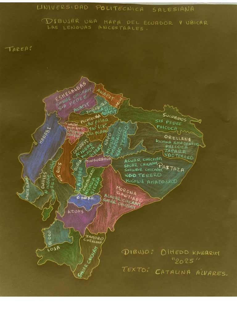 Mapa Olmedo Kawarim | PDF