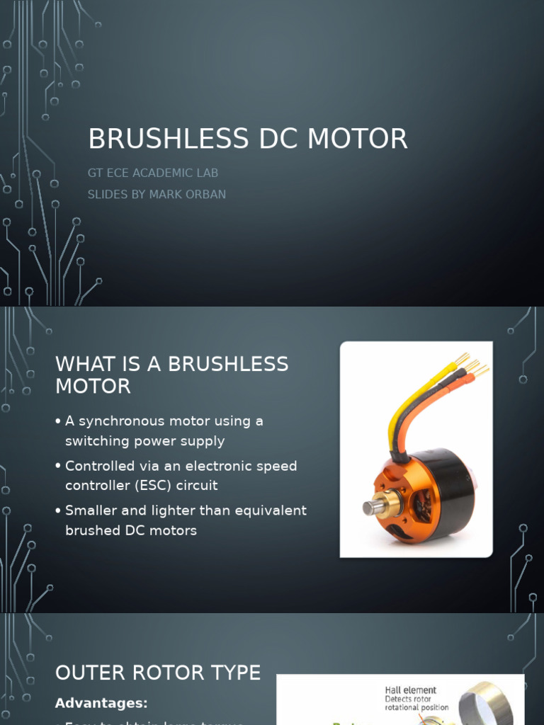 Brushless Motor | PDF