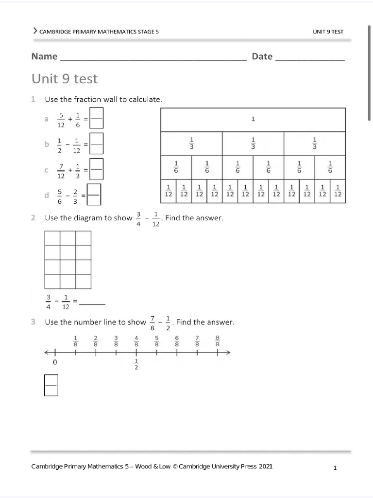 Unit 9 Test Math Stage 5 | PDF