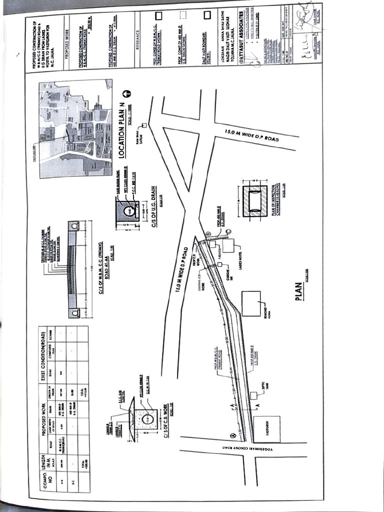 Jalna Road Construction Estimate | PDF | Concrete | Construction Aggregate