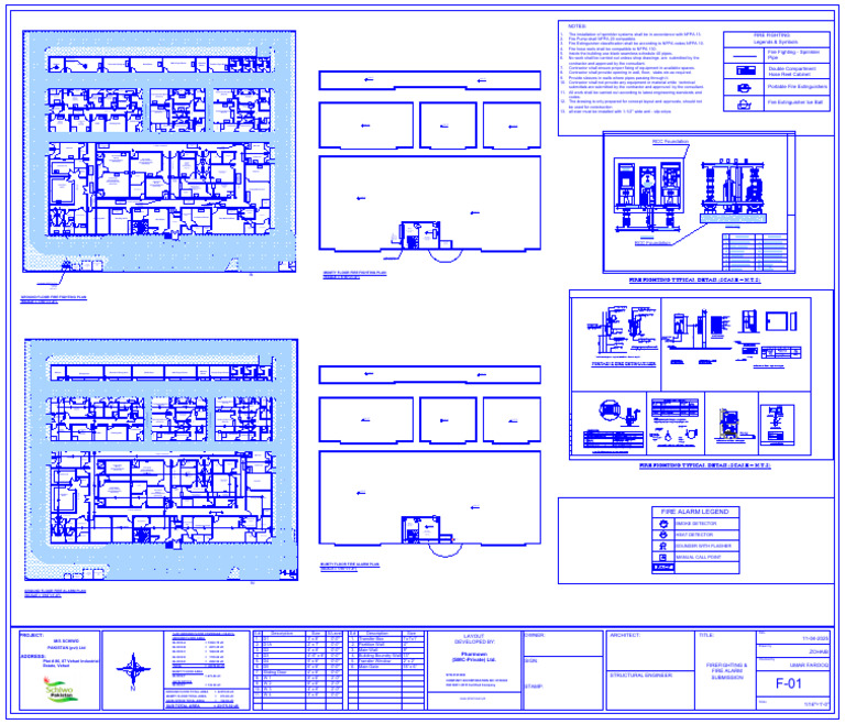 Parking Zone: Fire Alarm Legend | PDF | Fire Sprinkler System ...