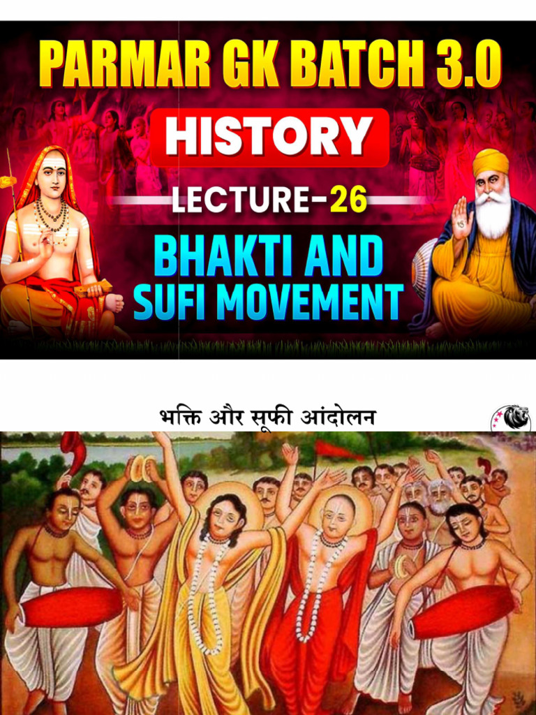 Bhakti and Sufi Movement Hindi Class PDF | PDF