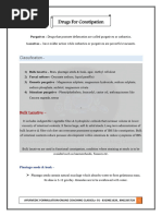 Laxatives and Purgatives Classification | PDF | Gastroenterology ...