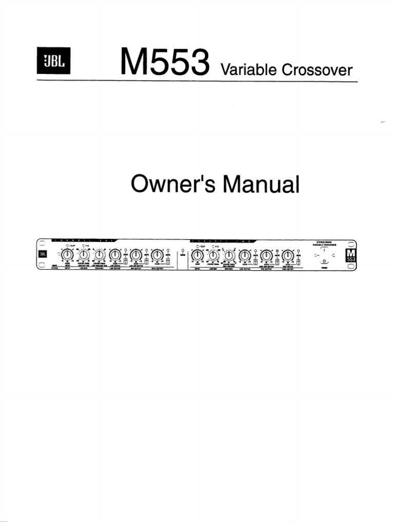 m553 Manual | PDF