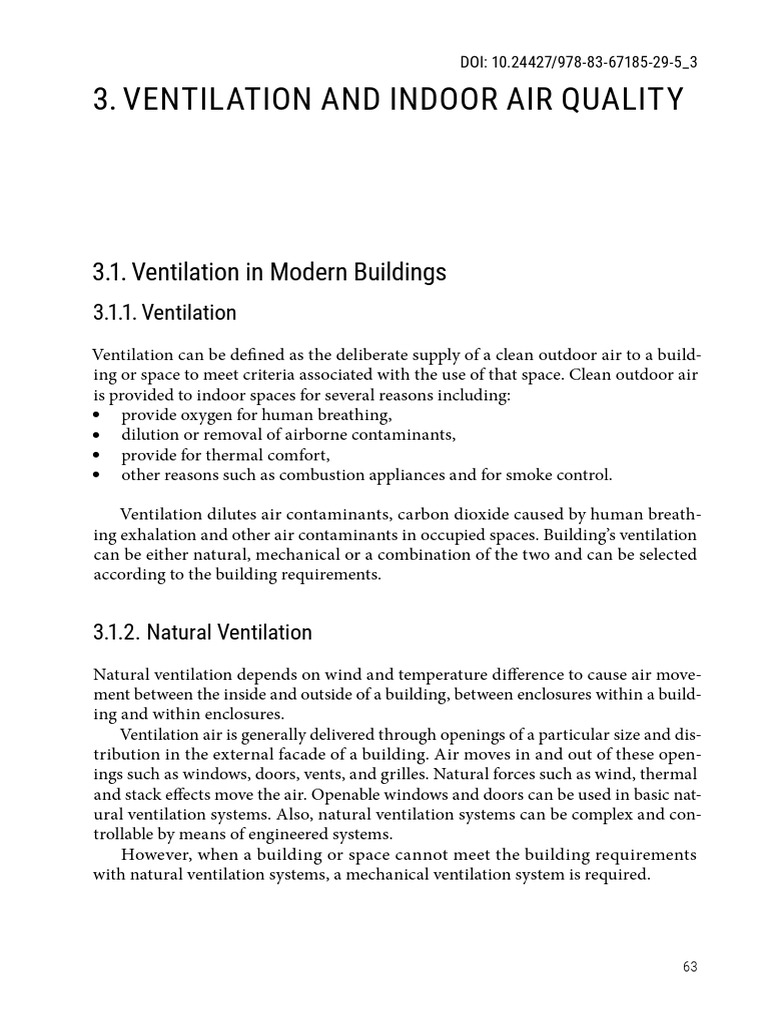 Sustainable Buildings2 3 | PDF | Ventilation (Architecture) | Air Pollution