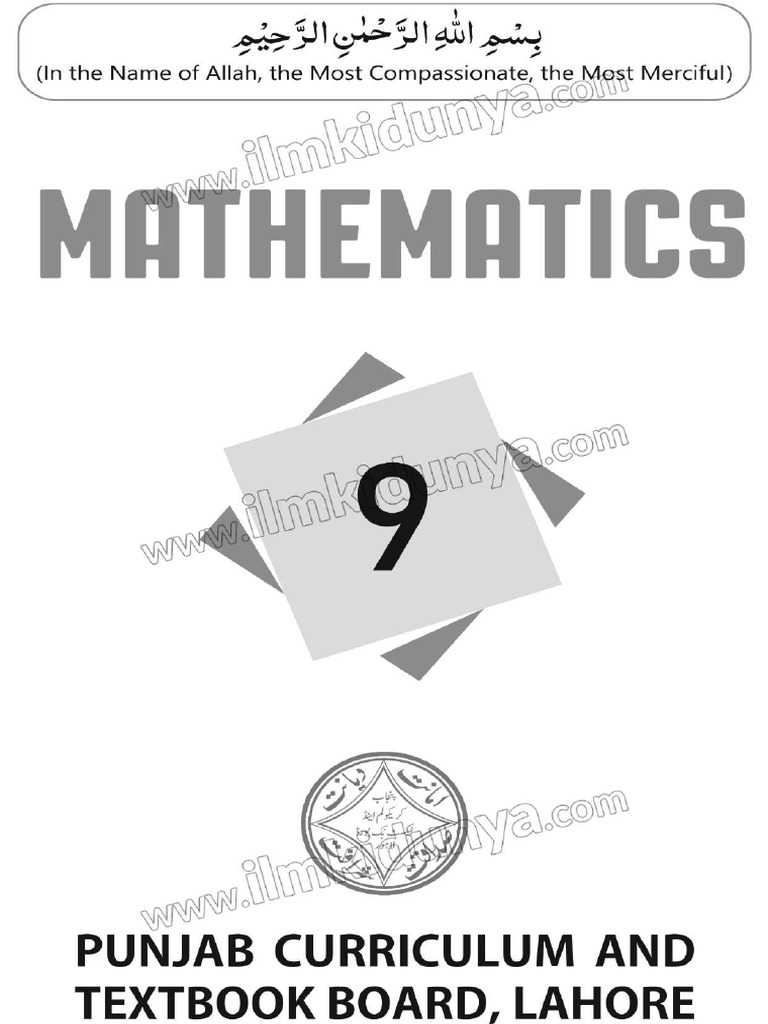 9th Mathematics New Syllabus Full Book PDF | PDF