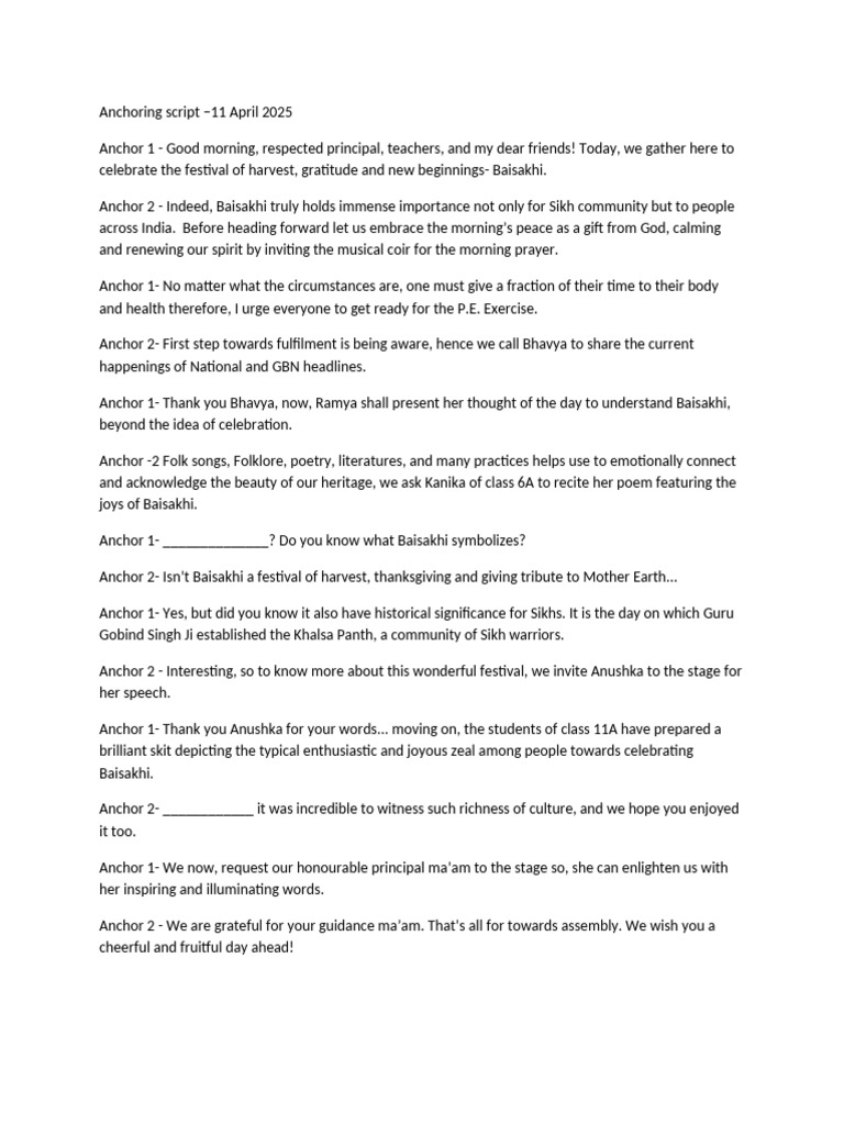 Anchoring scrip-WPS Office | PDF