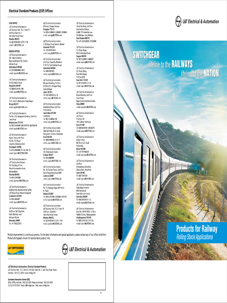 Railway Product Catalogue | PDF