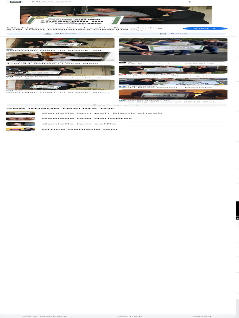 Danielle Lam PCH - Google Search | PDF | Websites | World Wide Web