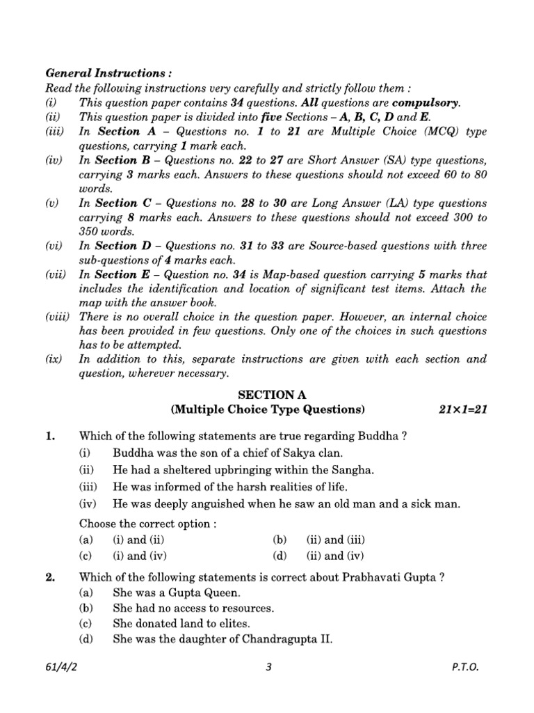 History Paper | PDF