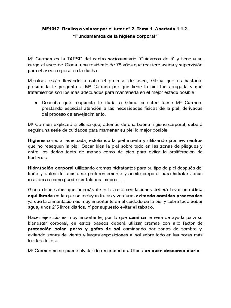 MF1017. Realiza A Valorar Por El Tutor Nº 2. Tema 1. Apartado 1.1.2 ...