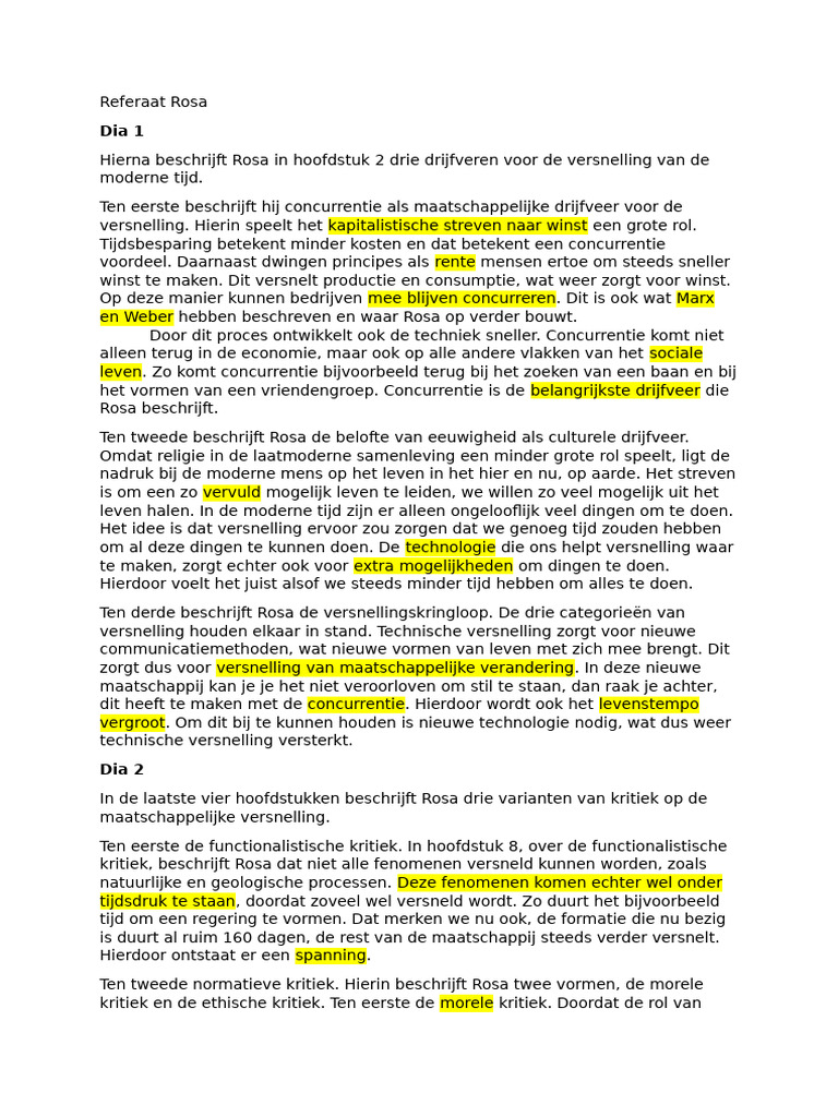 Referaat Rosa | PDF