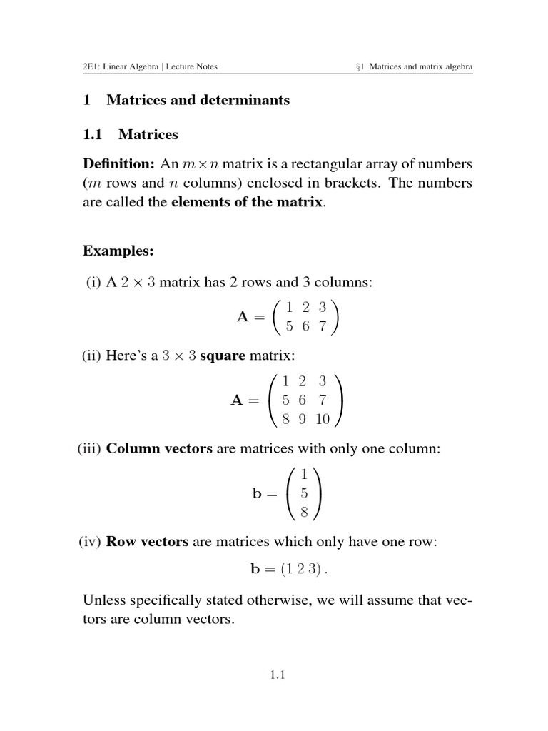 Daily Life Applications of Matrices | PDF | Matrix (Mathematics ...