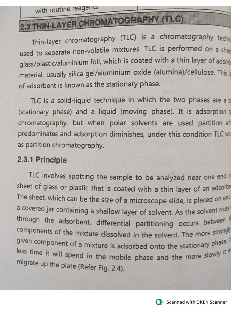 TLC Notes | PDF