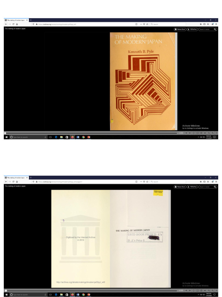 Kenneth Pyle - Chapters 1-5 | PDF