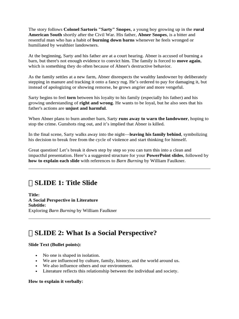 The Story Follows Colonel Sartoris | PDF | William Faulkner | Liberal ...